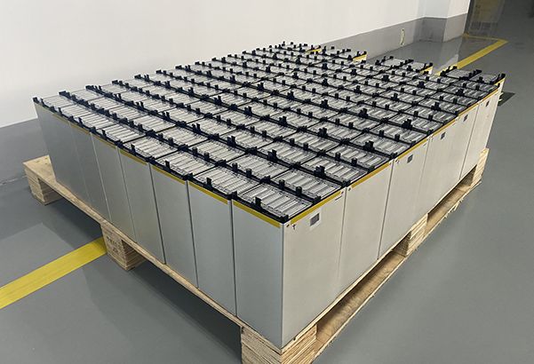Aluminum block battery modules